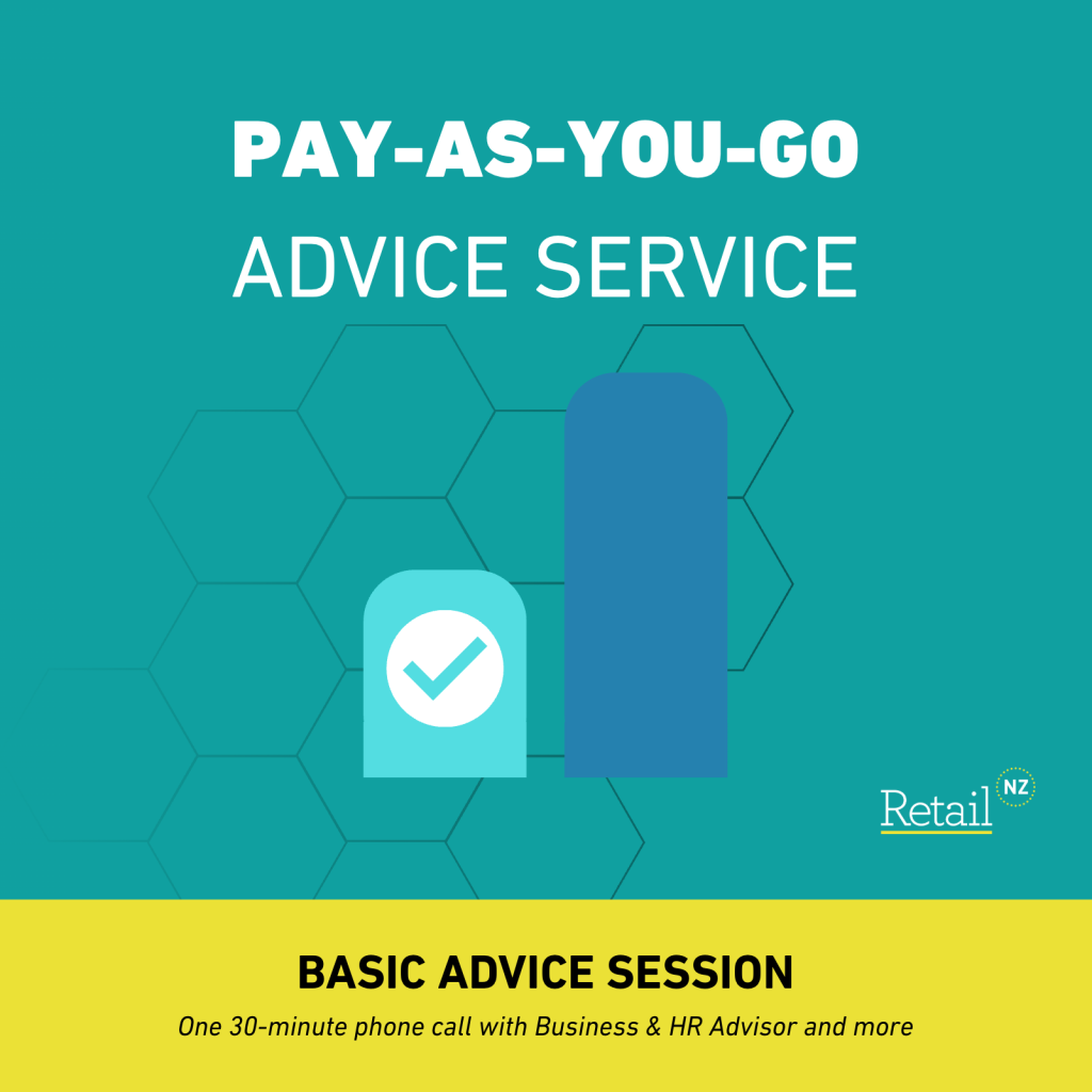 Pay-As-You-Go Advice Service - Retail NZ